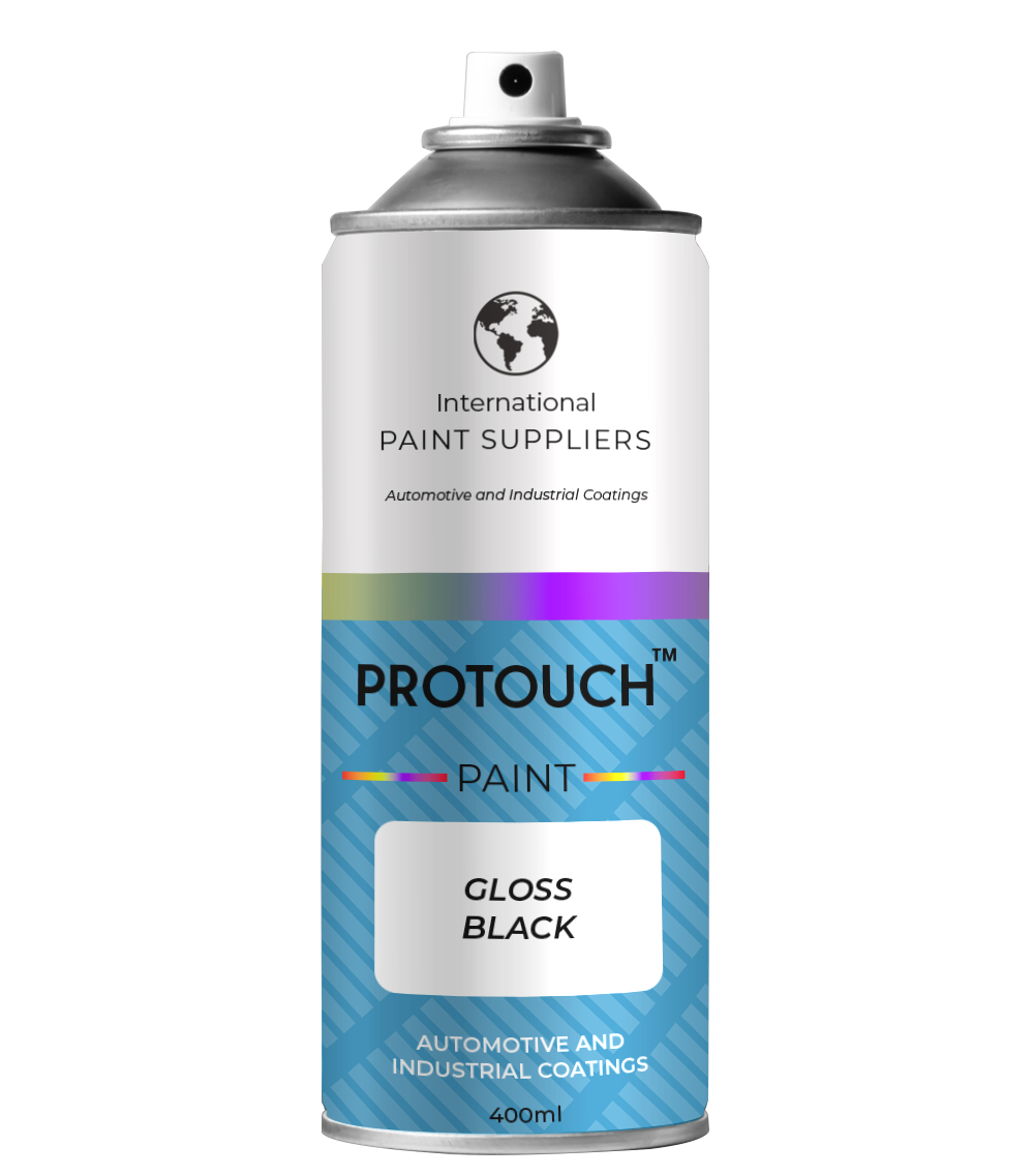 Protouch Gloss Black Spray Paint Aerosol 500ml – Rapid Paints