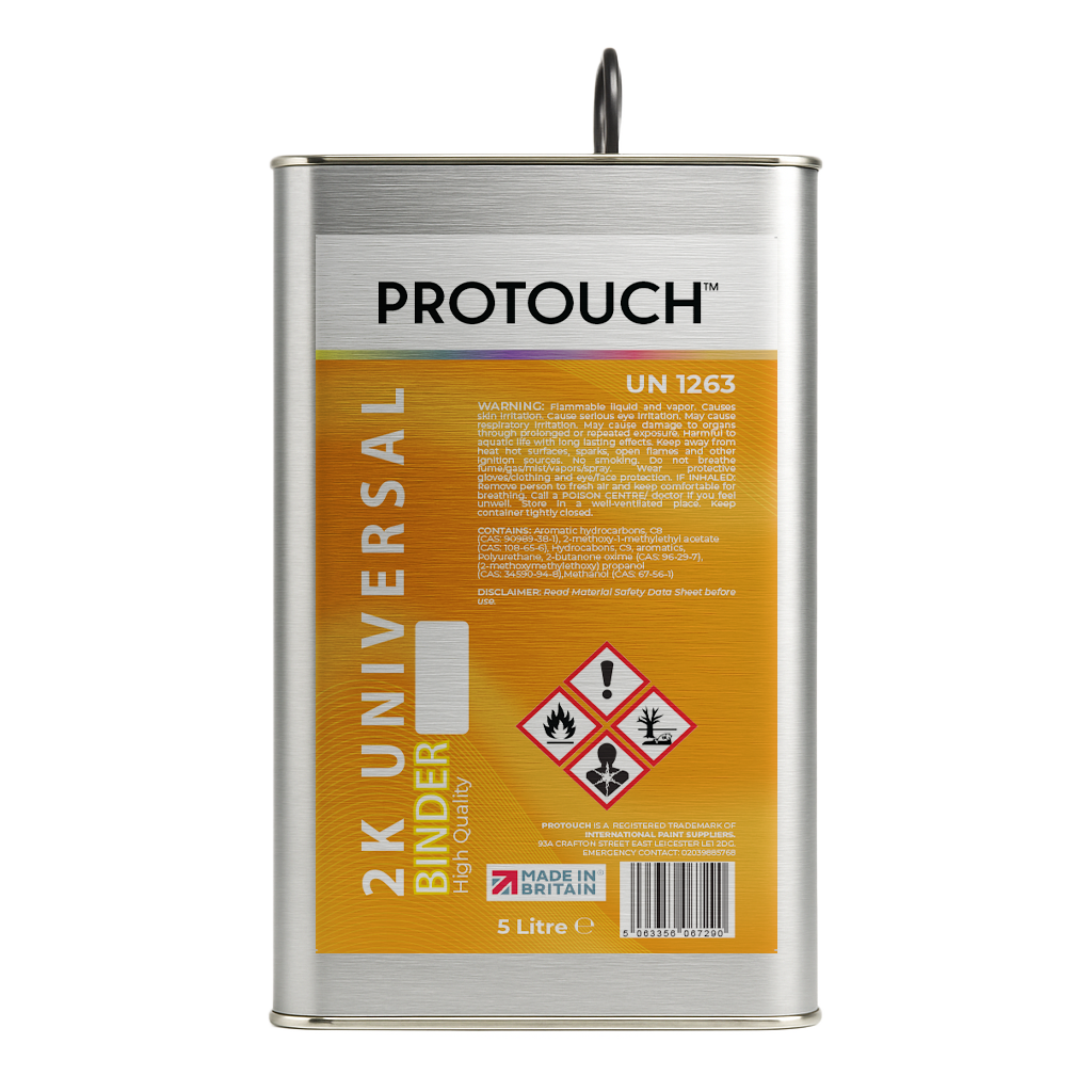 Protouch 2K Universal Binder - Matt Finish 5 Litre – Rapid Paints