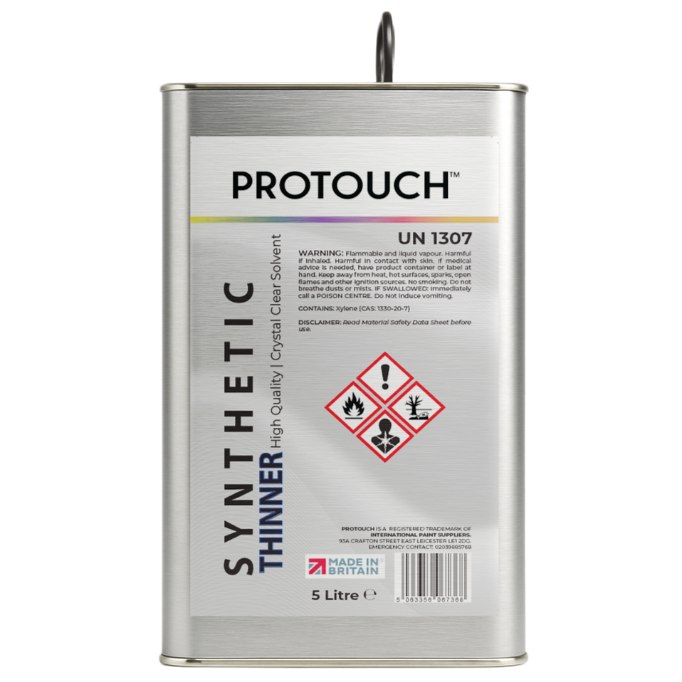 ProTouch Synthetic Thinner 5 Litres – Rapid Paints